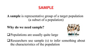 Research Methods, Variables, Population and Sample by Cosme Zinsou Odjo | PPT