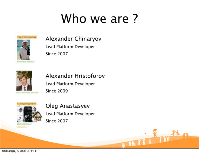 Odnoklassniki.ru Architecture | PDF | Databases | Computer Software and Applications