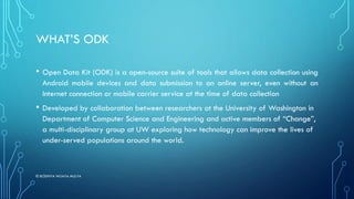 Open Data Kit training | PDF