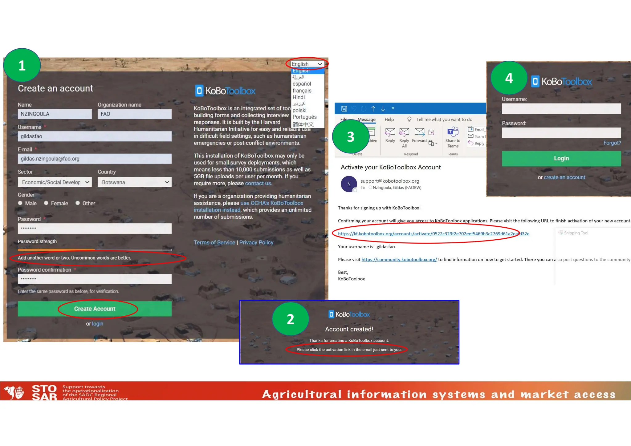 Training Course On Mobile Data Collection Using Kobotoolbox Form