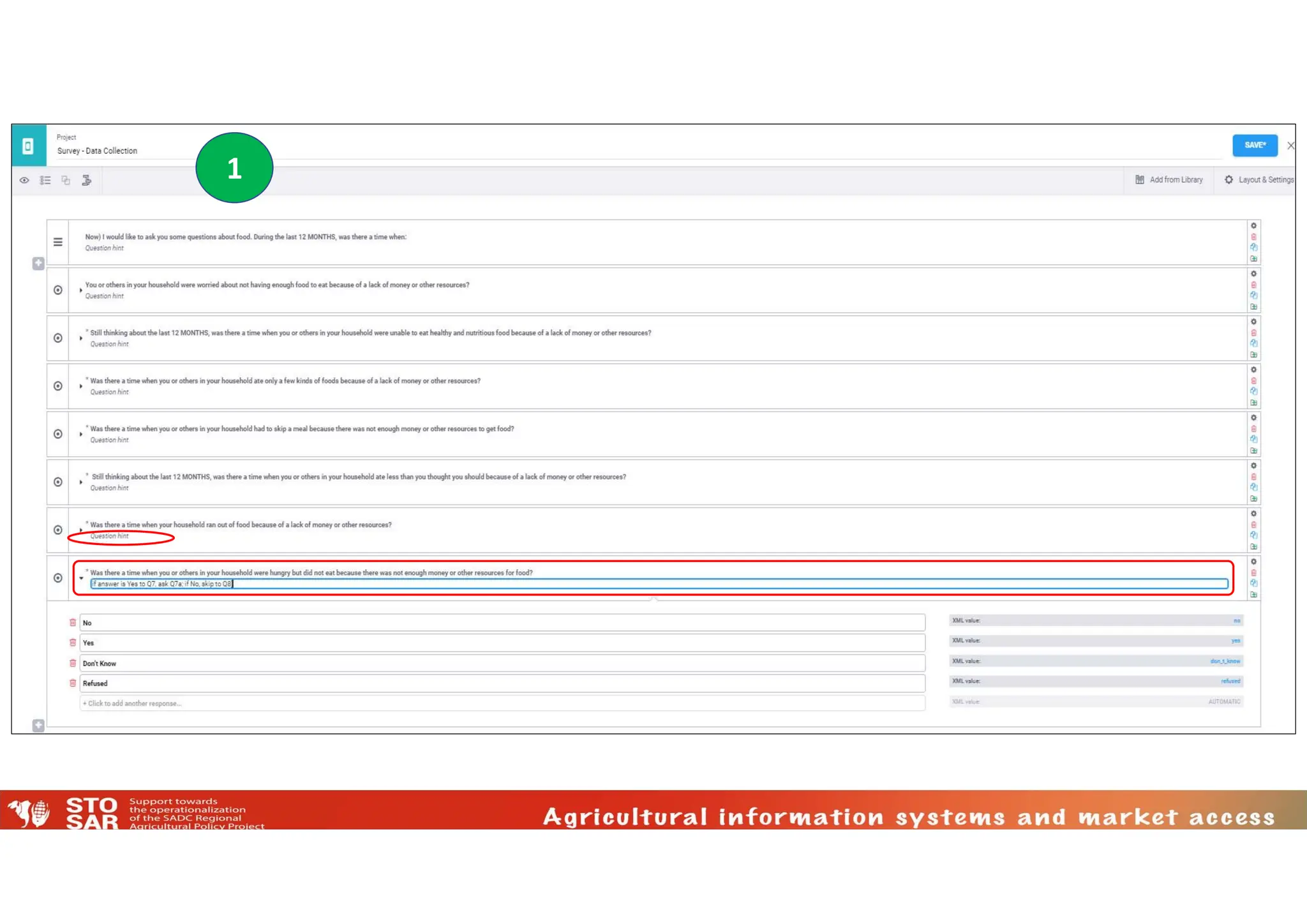 Training Course On Mobile Data Collection Using Kobotoolbox Form
