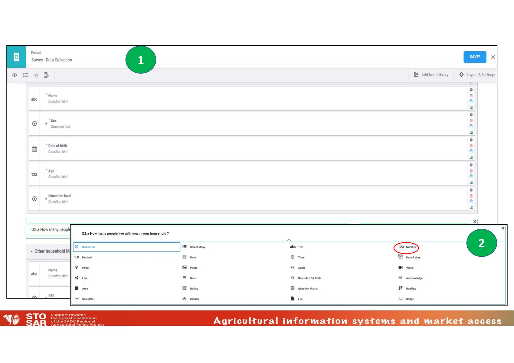 Training Course On Mobile Data Collection Using Kobotoolbox Form