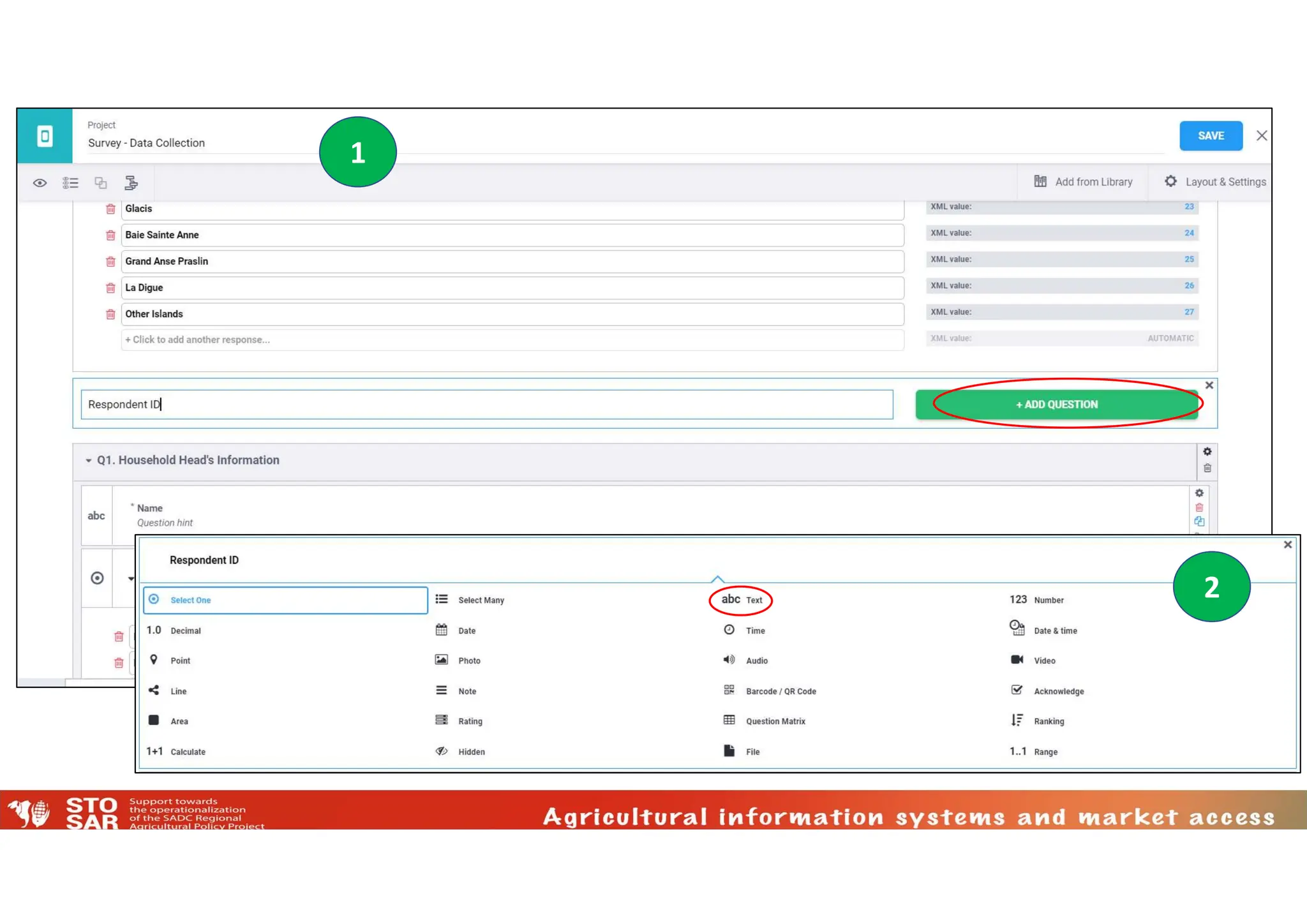 Training course on Mobile Data Collection using KoBoToolBox (form builder & Server) and ODK ...