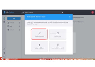 Training course on Mobile Data Collection using KoBoToolBox (form ...