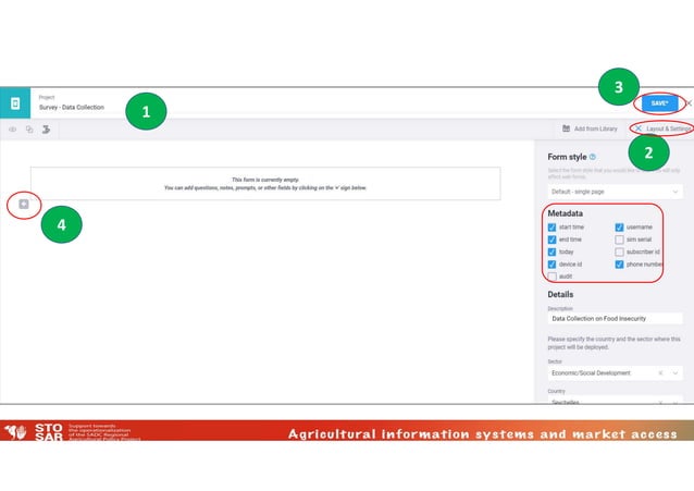 Training Course On Mobile Data Collection Using Kobotoolbox Form Builder And Server And Odk