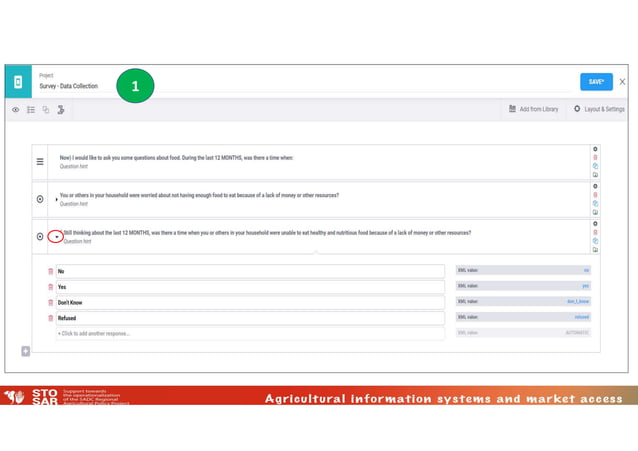 Training course on Mobile Data Collection using KoBoToolBox (form builder & Server) and ODK ...