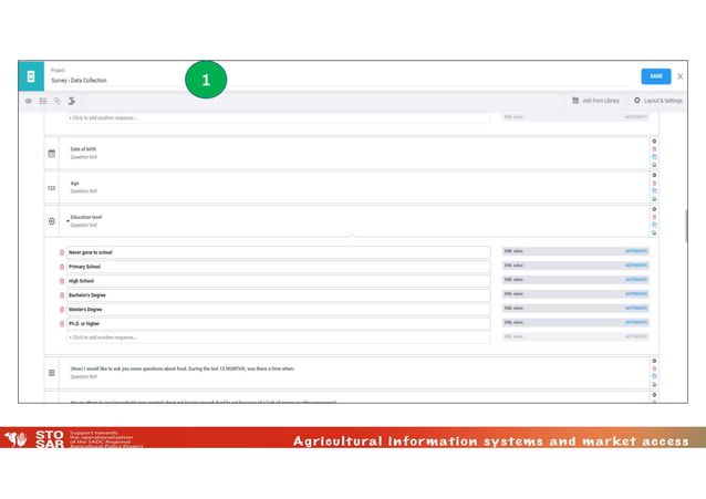 Training course on Mobile Data Collection using KoBoToolBox (form builder & Server) and ODK ...