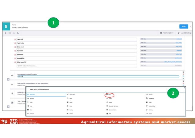 Training course on Mobile Data Collection using KoBoToolBox (form ...