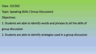 ODL - Group presentation lesson plan and activity | PPTX