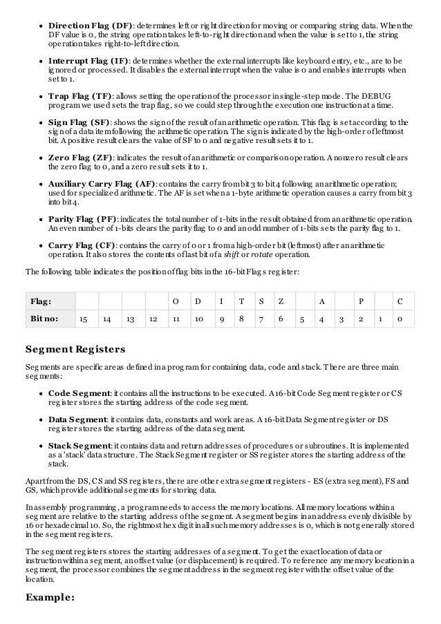 N_Asm Assembly registers (sol)