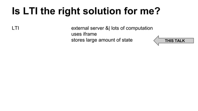 Light Technical Introduction to LTI on edX | PPT