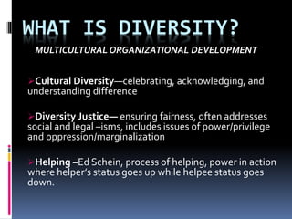 Odlg 111610 diversity presentation | PPT