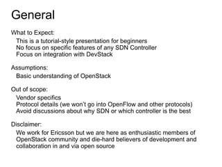 OpenStack Integration with OpenContrail and OpenDaylight | PPT