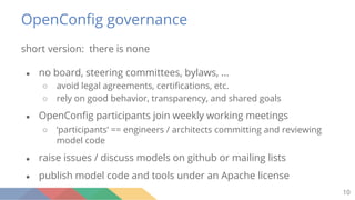 OpenConfig: collaborating to enable programmable network management | PDF