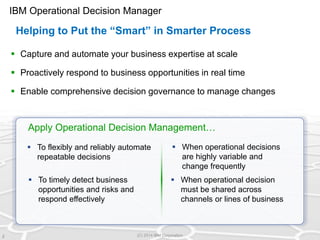 IBM Decision Server Insights | PPTX