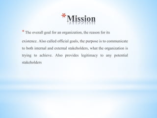 THE ROLE OF STRATEGIC DIRECTION IN ORGANIZATIONAL DESIGN | PPT