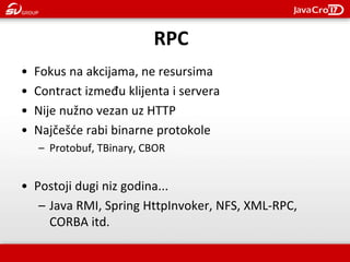 Putting REST to rest with gRPC | PPT