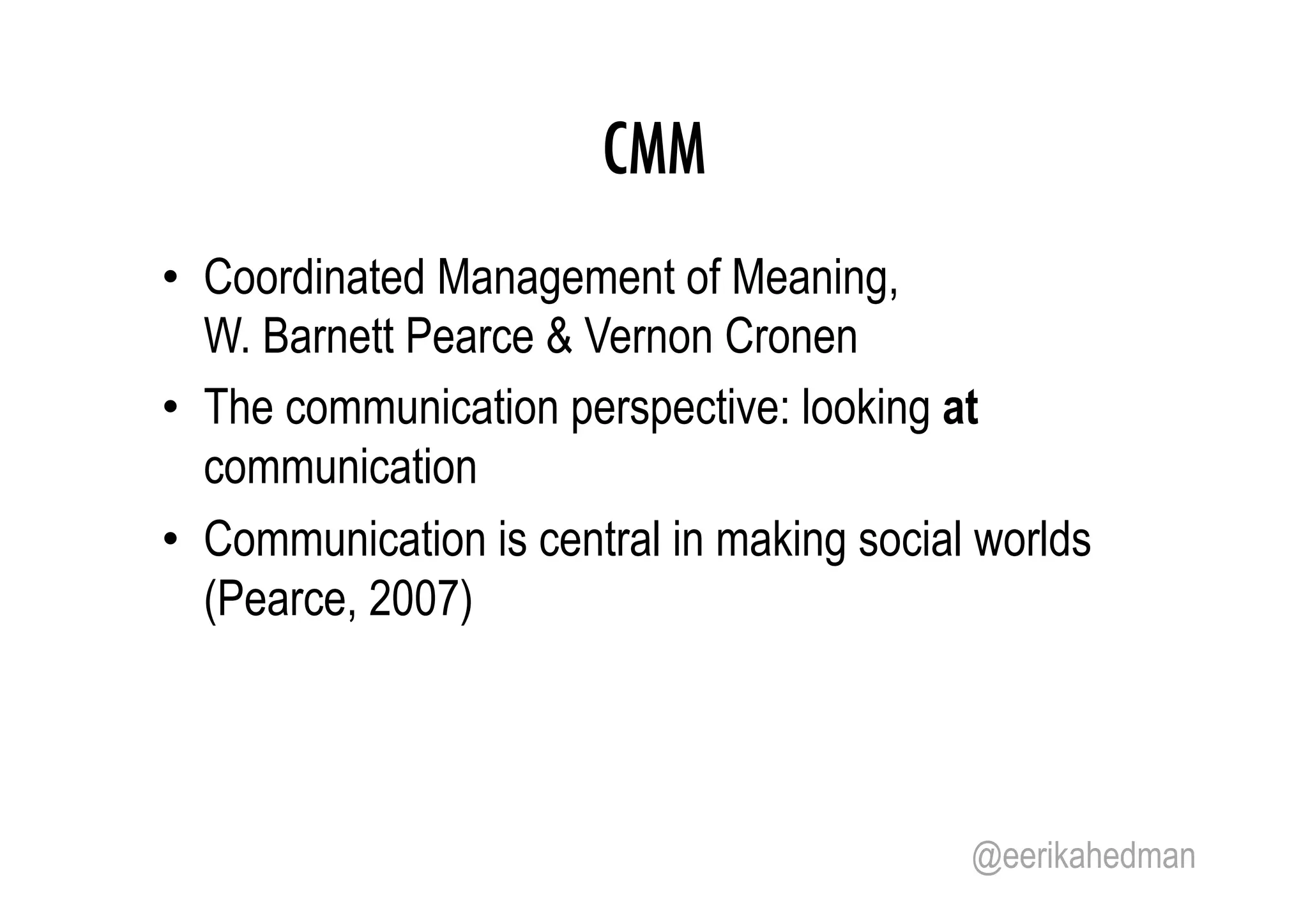 Facilitating Conversations that Matter Using Coordinated Management of Meaning Theory | PDF
