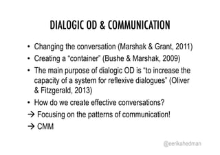 Facilitating Conversations that Matter Using Coordinated Management of Meaning Theory | PDF