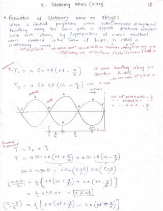 8.stationary wave | PDF