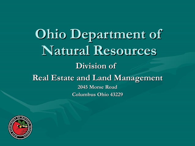 Ohio Department of Natural Resources | PPT