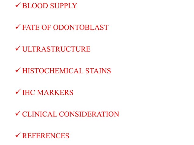 Odontoblast Pptx