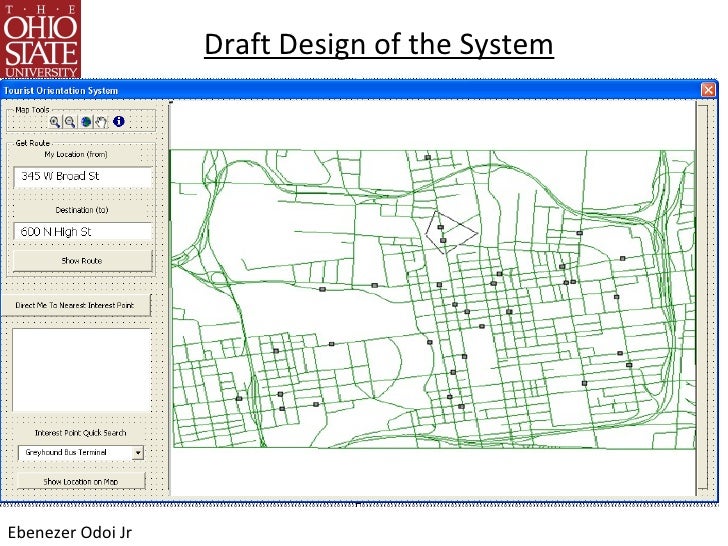 Tourist Nav System Using Mapobject And Vb