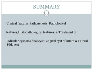 Seminar on dental Odontogenic-cysts-IV.pptx