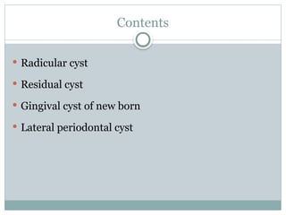 Seminar on dental Odontogenic-cysts-IV.pptx