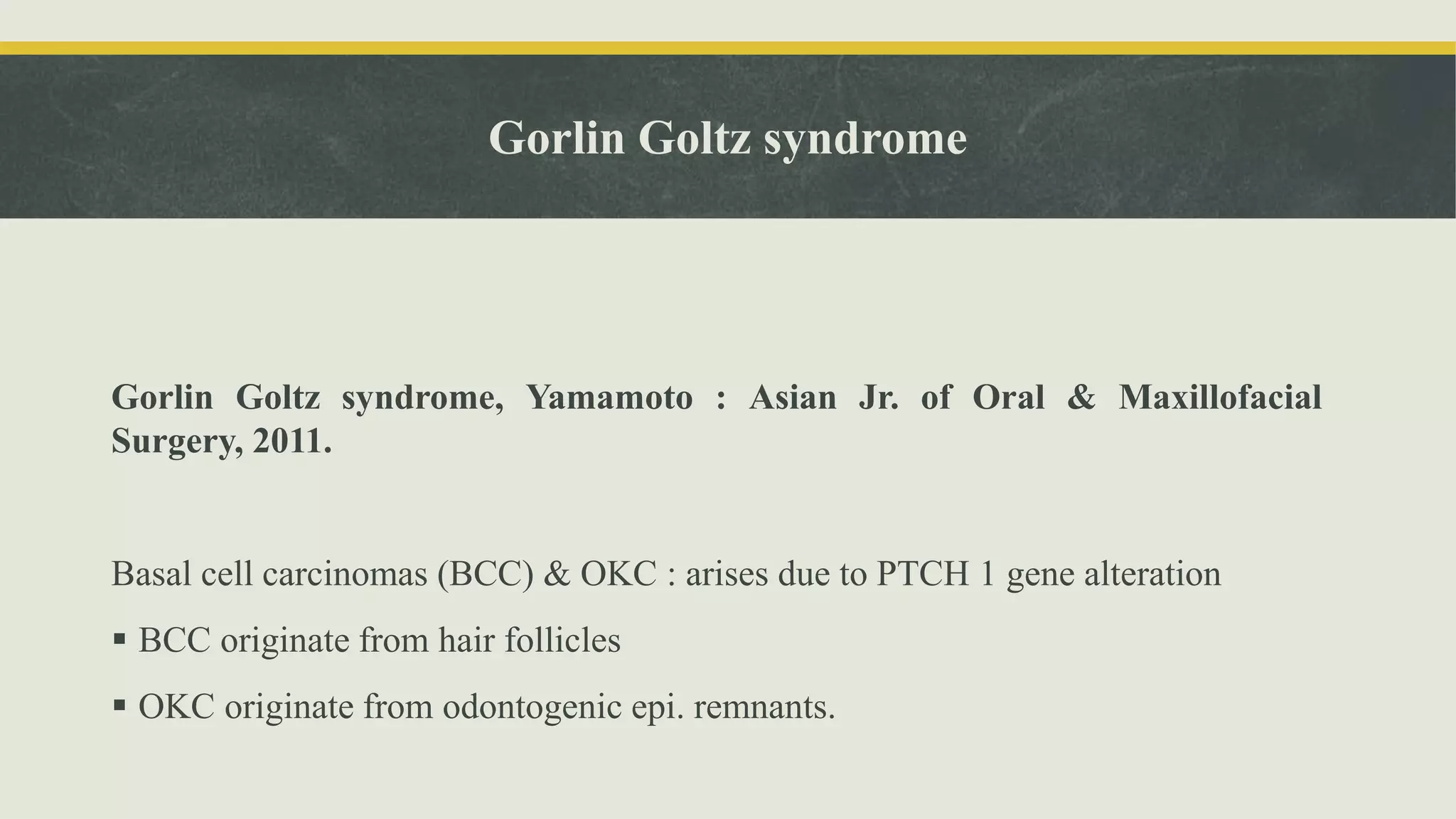 Odontogenic cyst | PPTX