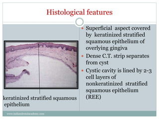 Eruption Cyst Histology