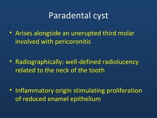 Paradental Cyst