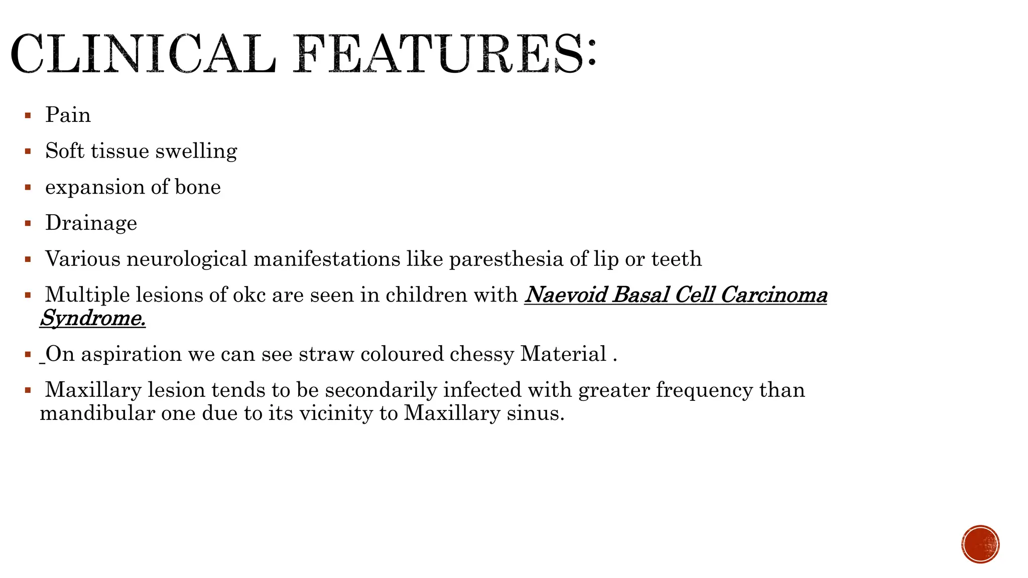 odontogenic keratocyst a developmental cyst | PPTX