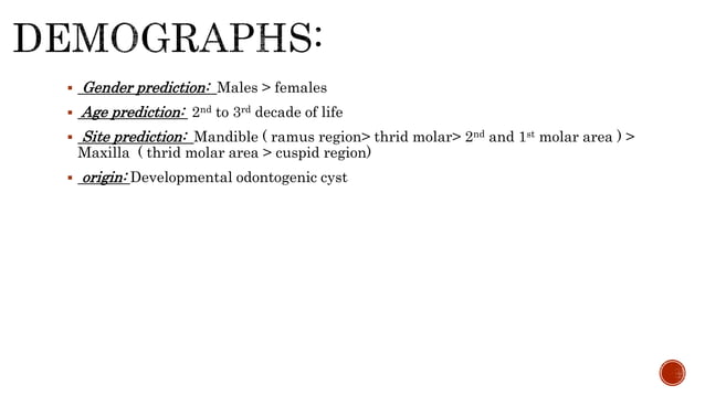 odontogenic keratocyst a developmental cyst | PPT