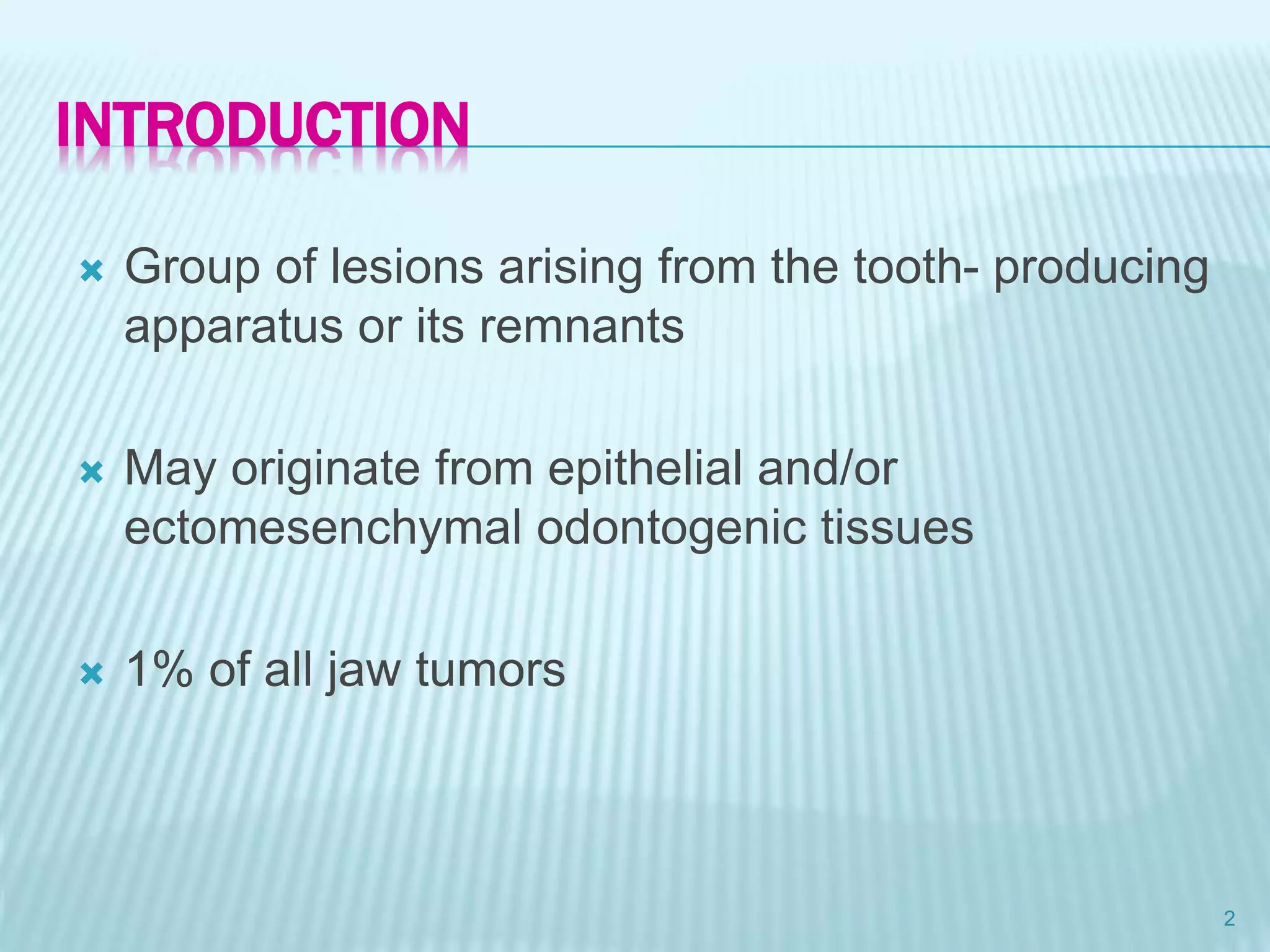 odontogenic tumor 2022.pptx