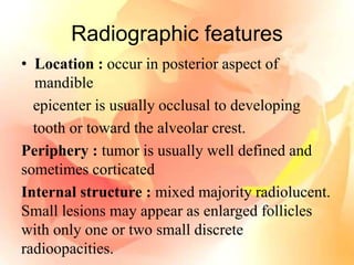 ODONTOGENIC TUMORS.pptx