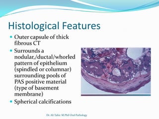 Odontogenic tumours part 2 | PPTX