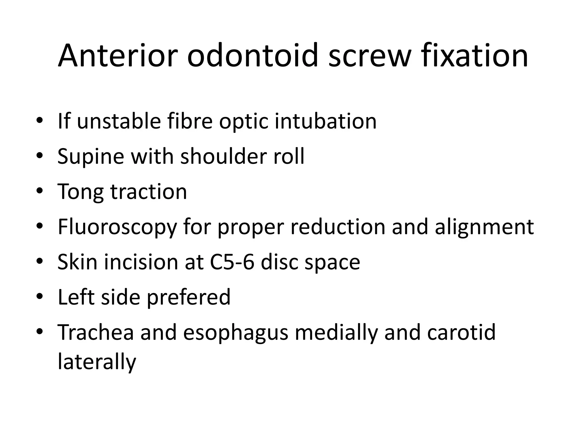 Odontoid and hangman fracture | PPTX