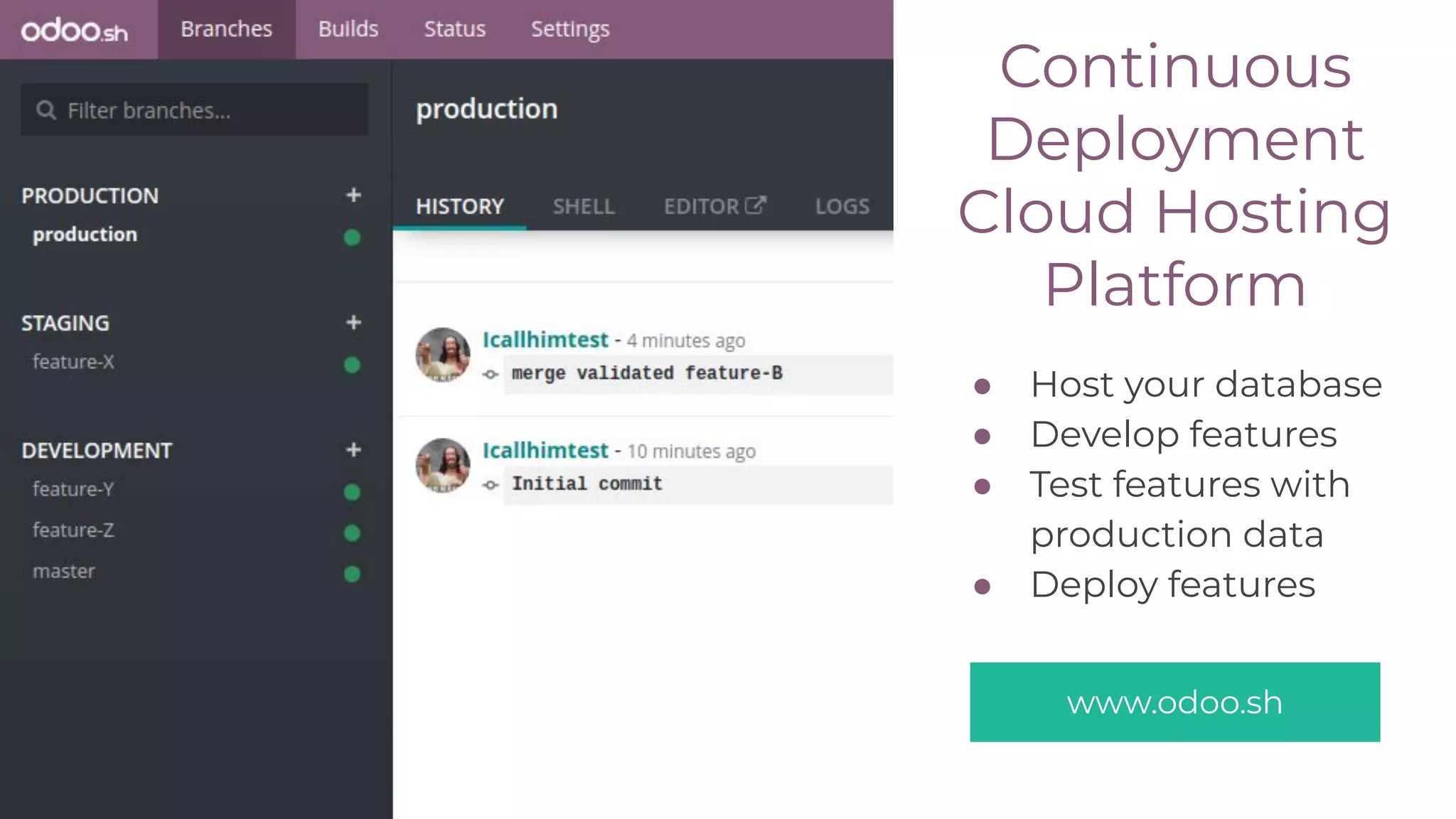 Odoo.sh for Developers | PDF | Web Development | Internet