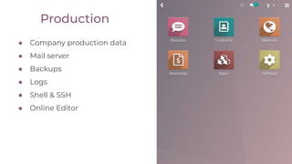 Odoo.sh for Developers | PDF
