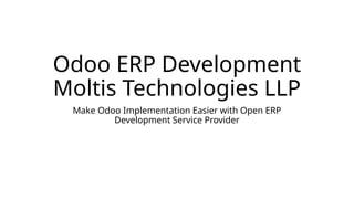 Odoo ERP Presenation - What is odoo.pptx