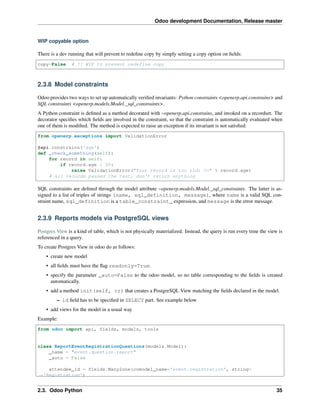 Odoo development | PDF