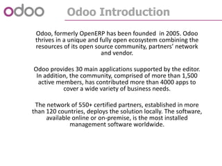 Odoo How to - Session - 1 | PDF