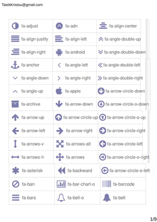 Odoo icon smart buttons | PDF