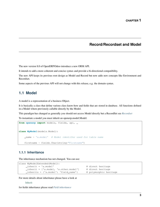 Odoo new-api-guide-line | PDF | Databases | Computer Software and Applications