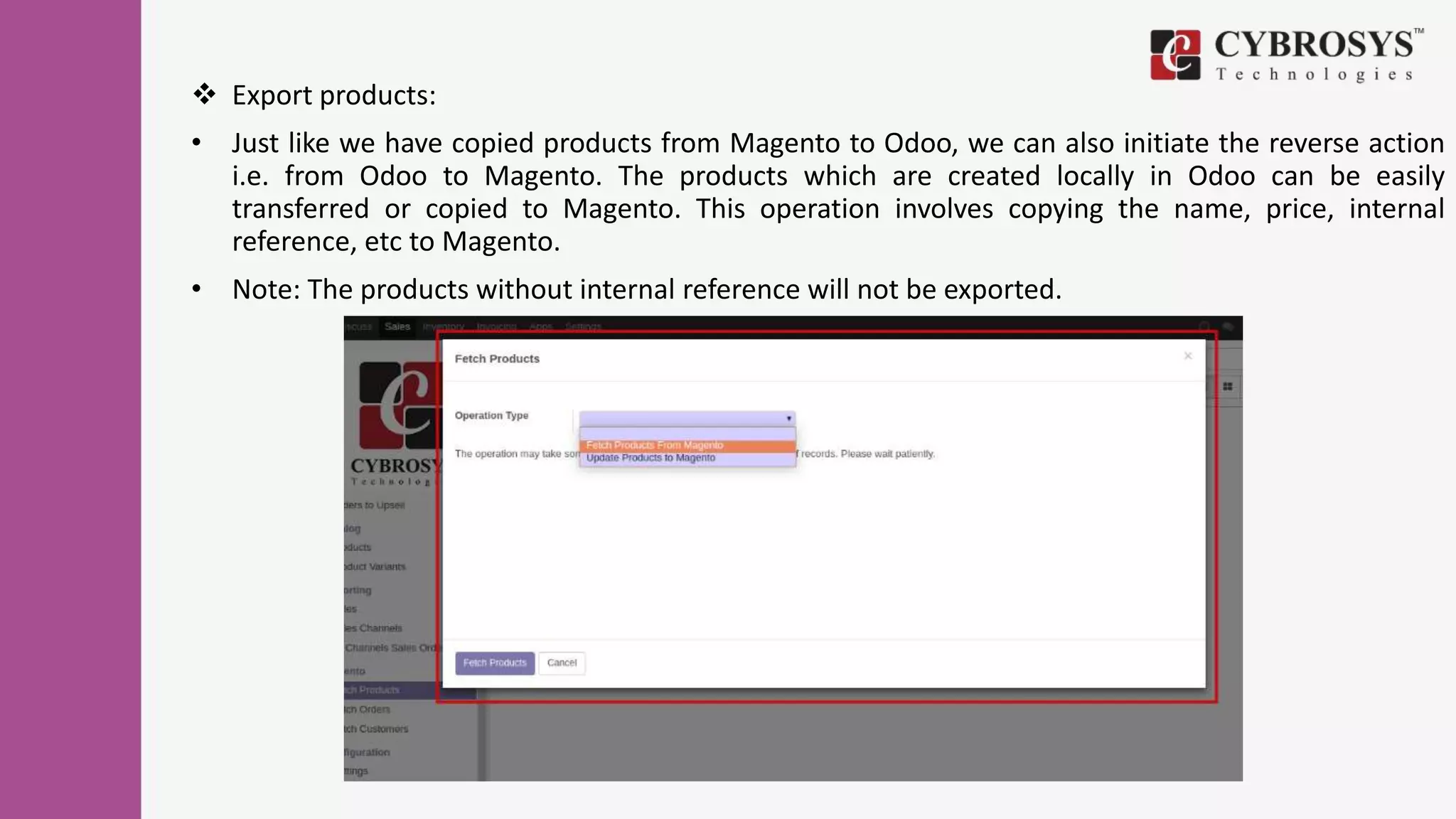 Odoo 11 magento 2.2 connector | PPT