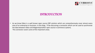 Odoo 11 magento 2.2 connector | PPT