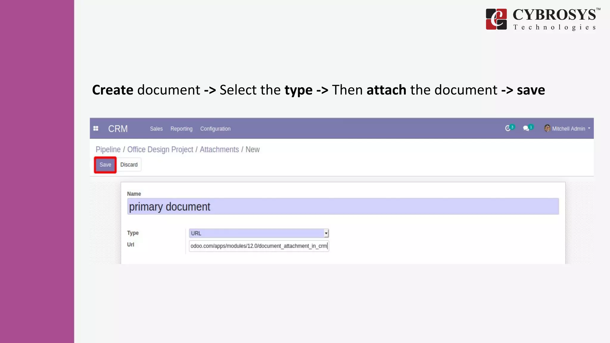 Odoo 12 - CRM Document Management System | PDF