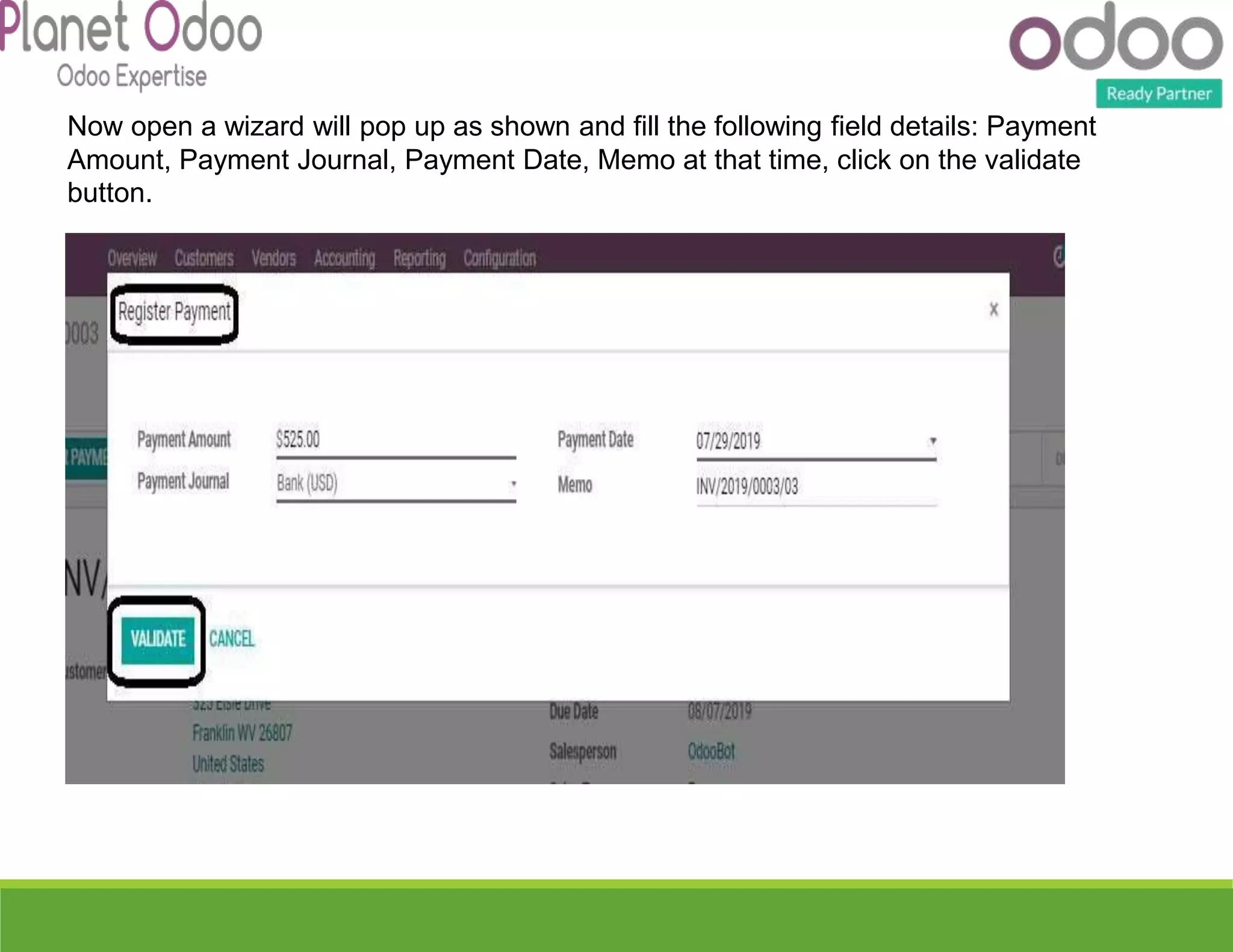 Odoo 13 bank statement and reconciliation | PPTX
