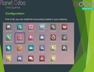 Odoo 13 chart of accounts | PPTX